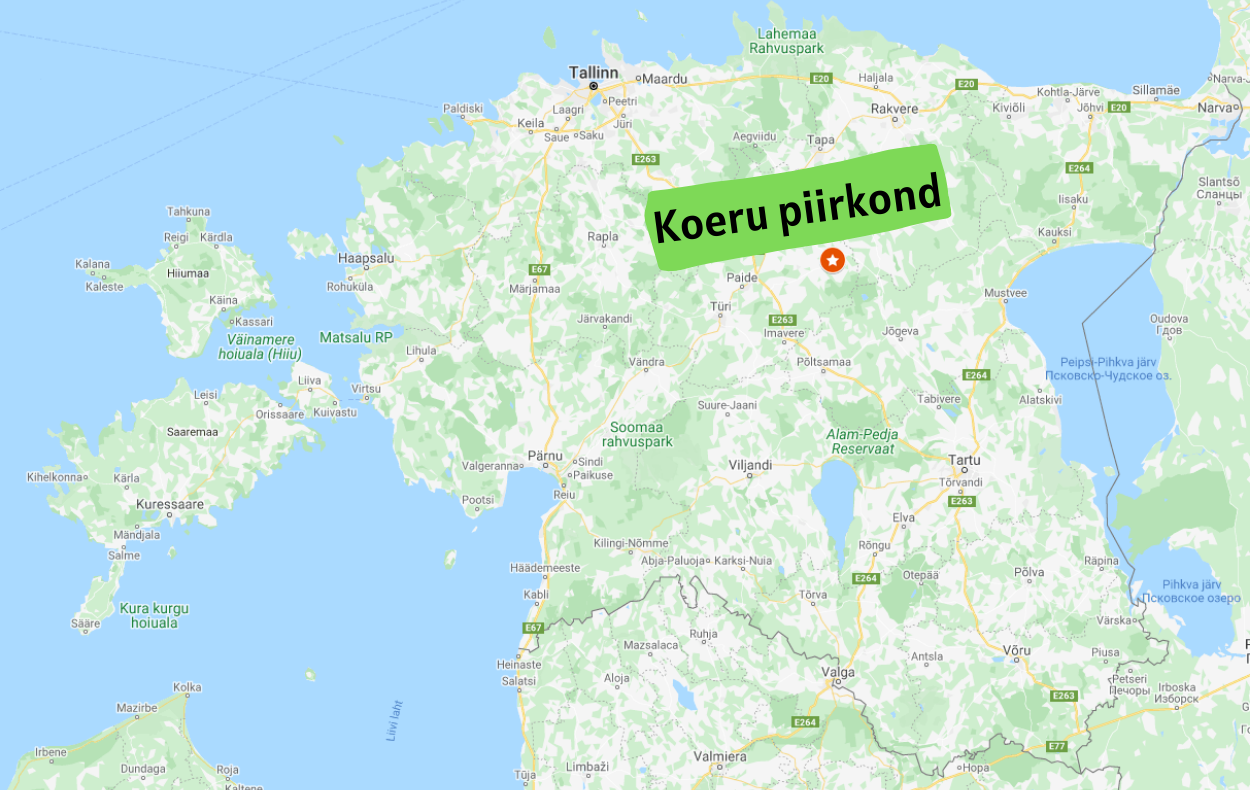 Koeru piirkond - Eesti LEADER Liit : Eesti LEADER Liit