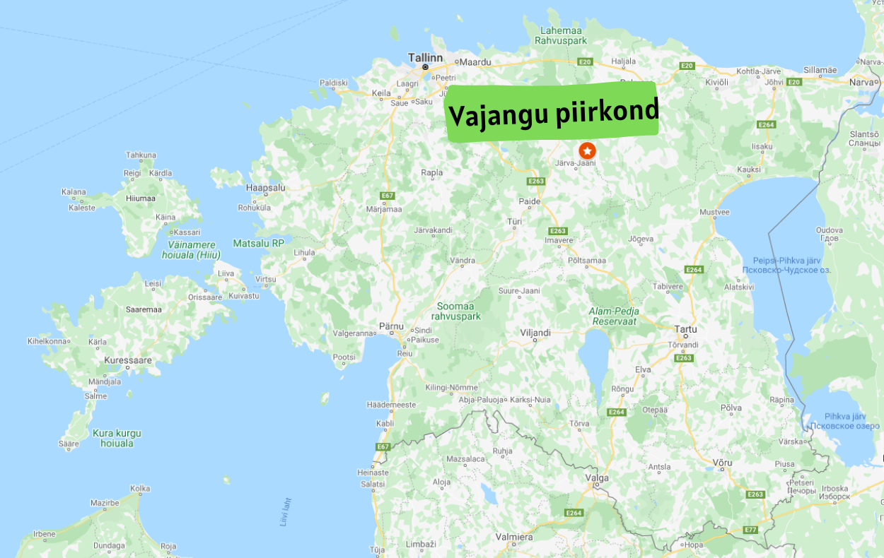 Vajangu piirkond - Eesti LEADER Liit : Eesti LEADER Liit